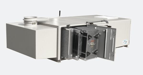 Energiesparender Elektrofilter ist unkompliziert zu warten