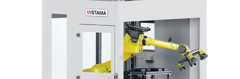 Stama präsentiert auf der EMO eigene Roboterzelle