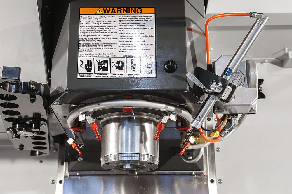 Optimum cooling for a better finish, longer tool life