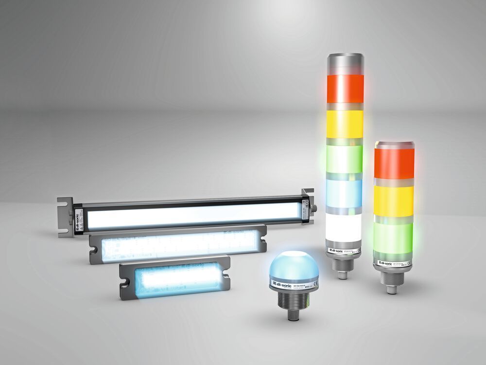 Effektive Maschinen- und Signalbeleuchtungen von Di-soric