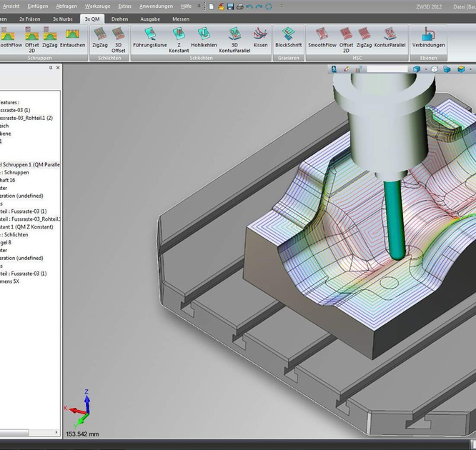 CAM-System ergänzt 3D-CAD-Software
