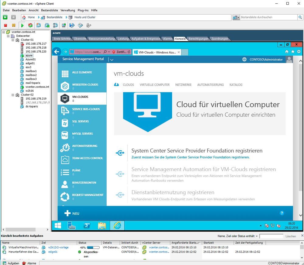 Microsoft Azure Pack als Private Cloud || Bild 1 / 11