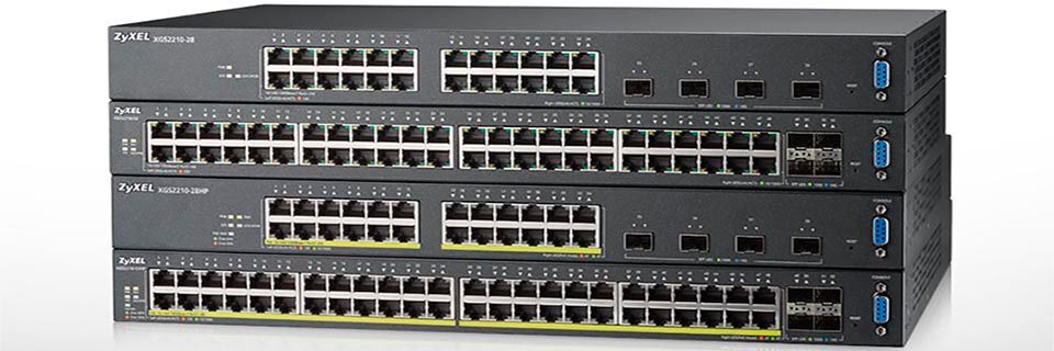Layer-2-Managed-Switches mit 10G-Uplinks