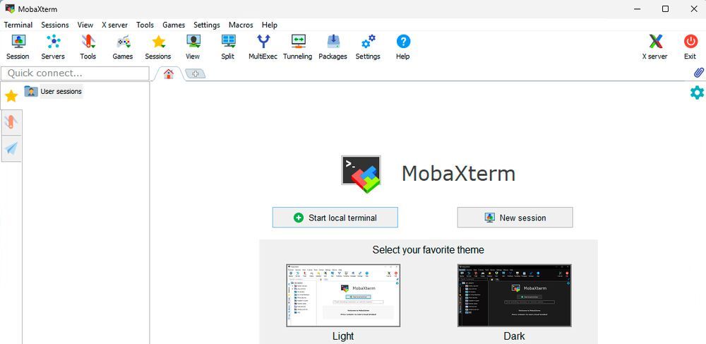 Mobaxterm vereint Remote-Zugriff und X11-Anwendungen unter Windows