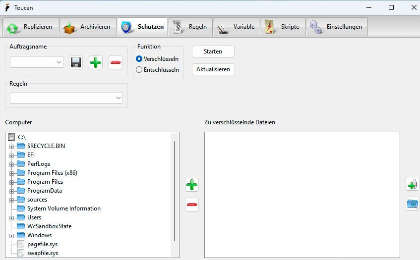 Toucan – Backup und Sync von Daten in Windows 10/11 || Bild 3 / 3