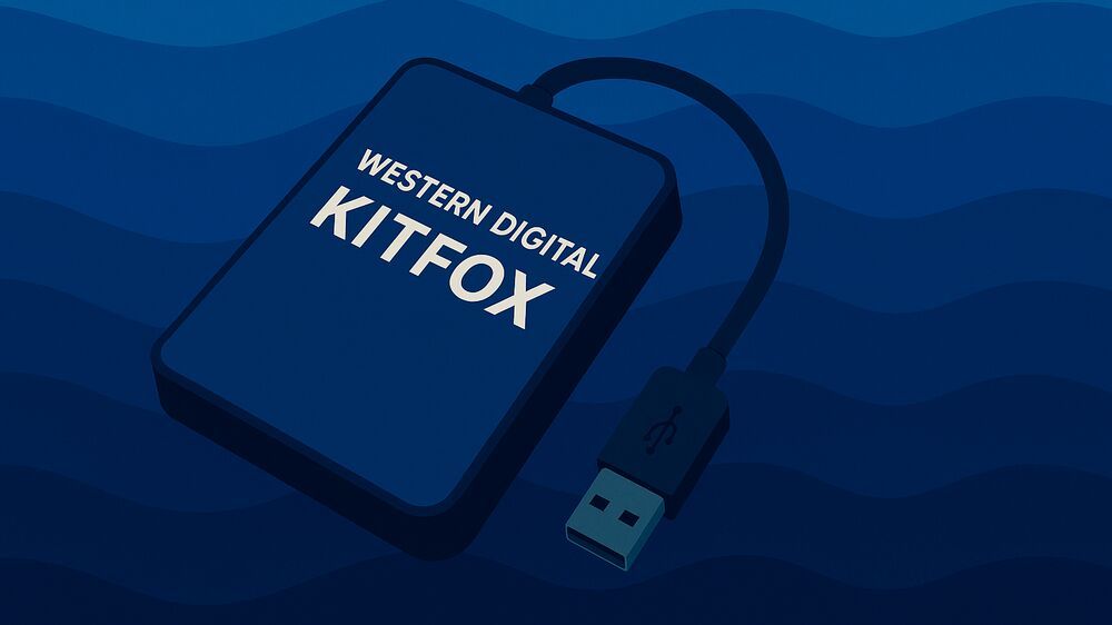 Datenträger von Western Digital mit Kitfox überwachen