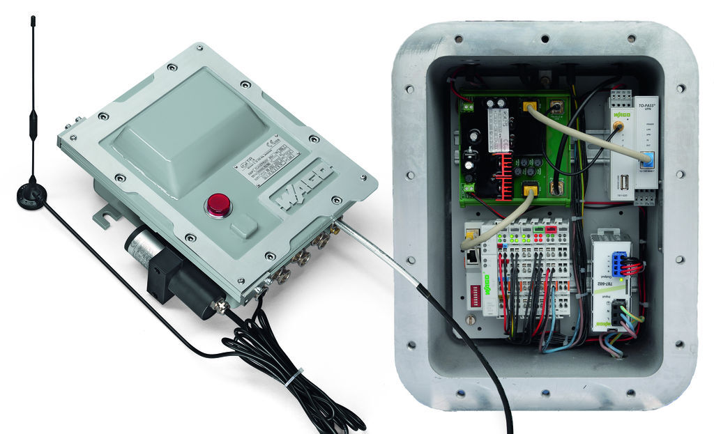 A Safe Way of Wireless Process Automation via the GSM Network