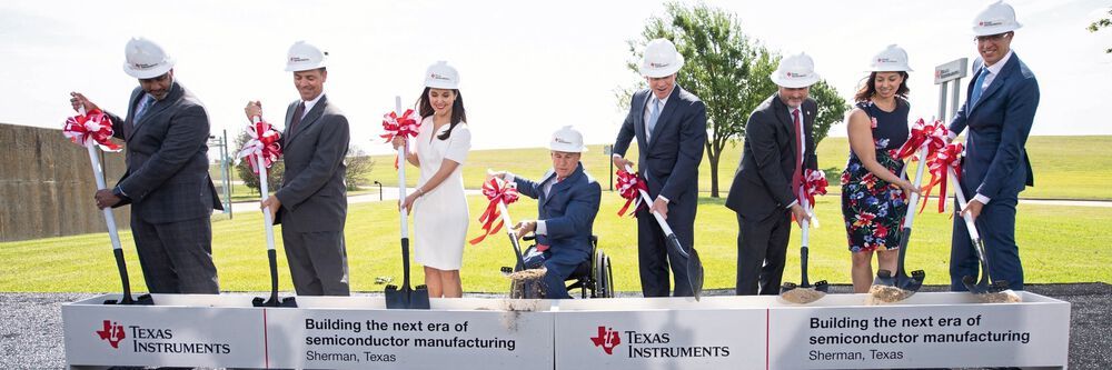 Texas Instruments baut vier neue 300-mm-Fabs in Sherman