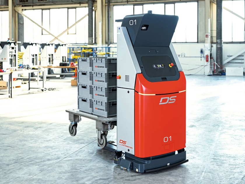 Mobile Robotik auf der Logimat