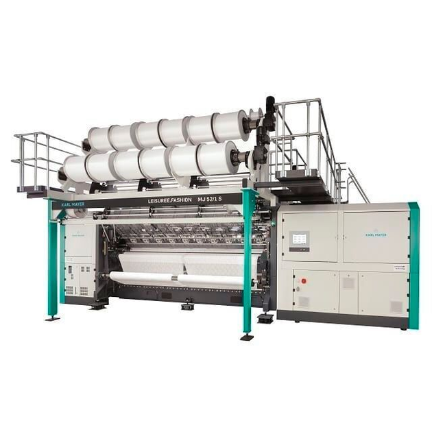 Raschelmaschine von Karl Mayer schafft elektrisch leitende Textilien