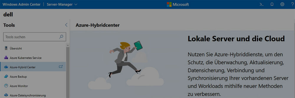 Windows Admin Center Version 2211 mit Arc und Azure Hybrid Center