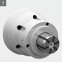 SMW-AUTOBLOK Spannsysteme GmbH || Produkt || Drehen - Spanndorne, Flansche