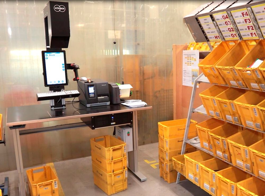 Neues System der Deutschen Post für die automatisierte Sortierung von ...