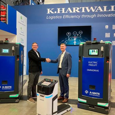 Mit Bosch-Rexroth-Steuerung und Dambach-Shuttle-System