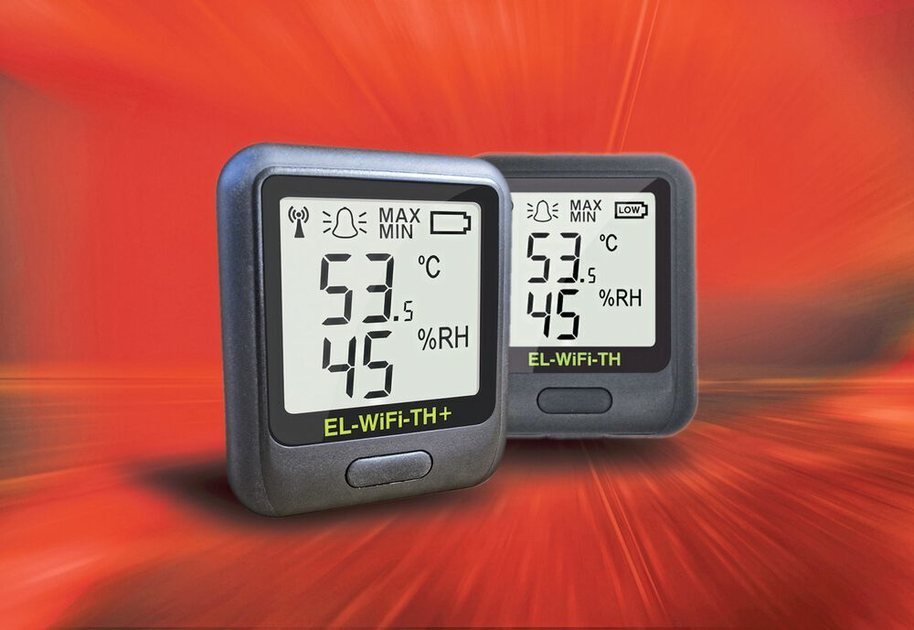 Datenlogger für Temperatur und Luftfeuchtigkeit mit WLAN-Funktion und ...