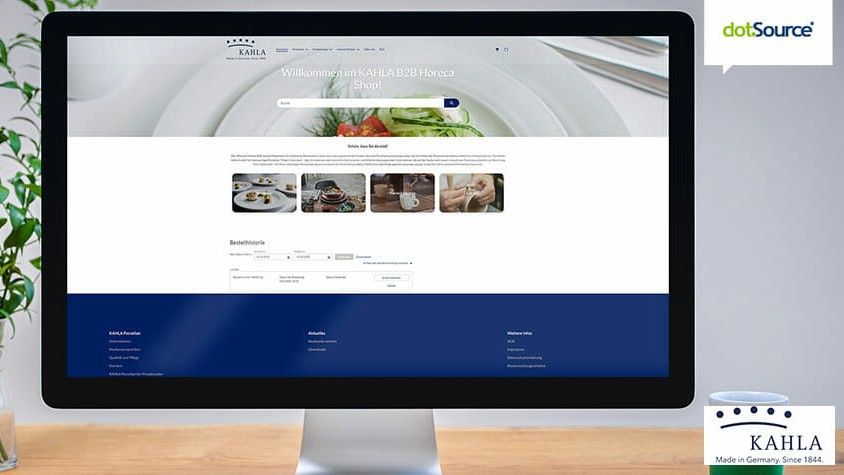 B2B-E-Commerce: Wie Kahla Porzellan die Kundenbindung stärken will