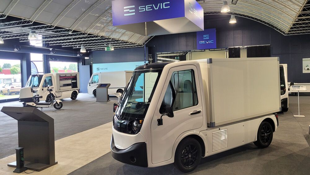 Das kann der Leichttransporter Sevic V500e || Bild 1 / 12