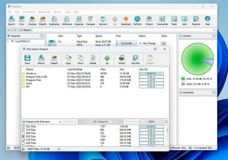 DiskBoss: Auslastung der Datenträger und Analyse mit kostenlosem Tool