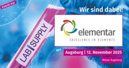 Elementar Analysensysteme GmbH || Veranstaltung || LAB-SUPPLY Augsburg