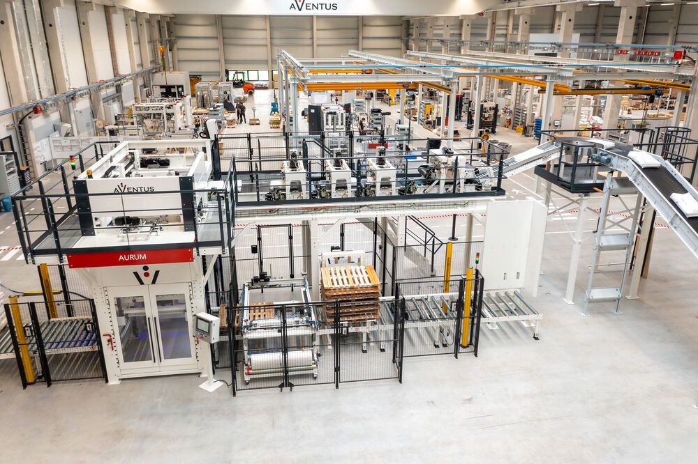 Newtec Bag präsentiert Granulatpalettierer Aurum