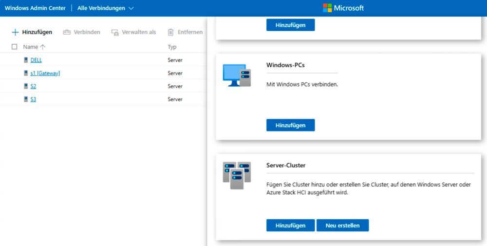Das Windows Admin Center v2 "Modernized Gateway" im Detail || Bild 5 / 10