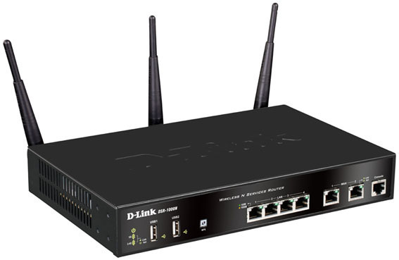 Business-Router mit Firewall und VPN-Support