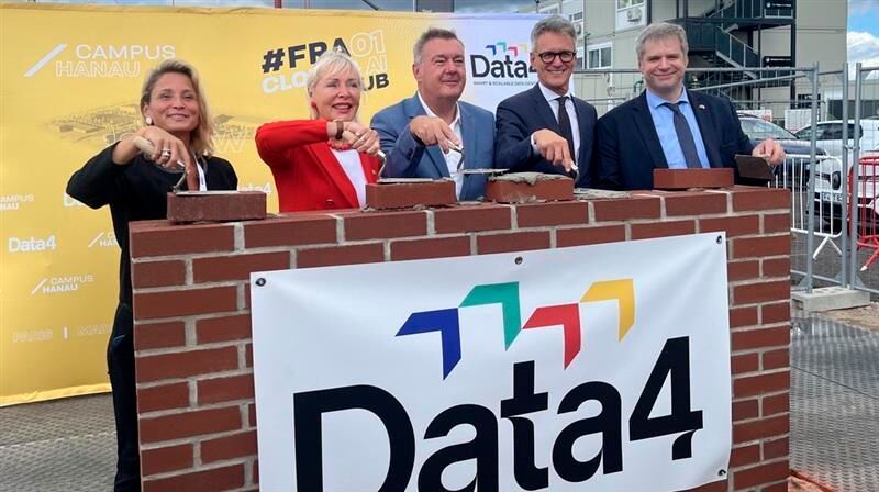 Data4 investiert 2 Milliarden Euro in Campus in Hanau Grundsteinlegung ...