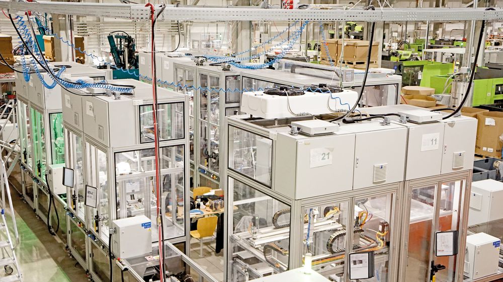 Automobilzulieferer: Flexible und zuverlässige Produktionslinie